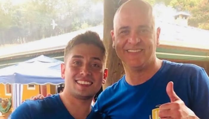 Ex-Goleiro Marcos do Palmeiras comparece ao velório de Danilo Romano, piloto vítima de acidente ...